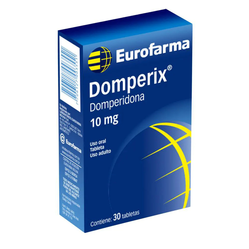 Domperix 10 Mg Caja X 30 Tab (Domperidona) – Droguerías Multifarma