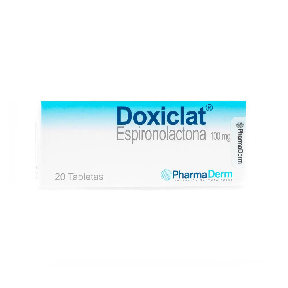 Doxiclat 100 Mg Caja X 20 Tab (Espironalactona) – Droguerías Multifarma
