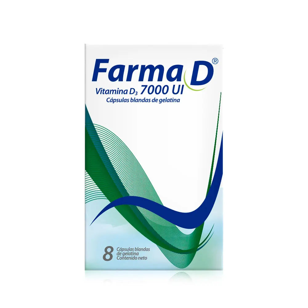 Farma D 7000 Ui Caja X 8 Capsula Blanda – Droguerías Multifarma