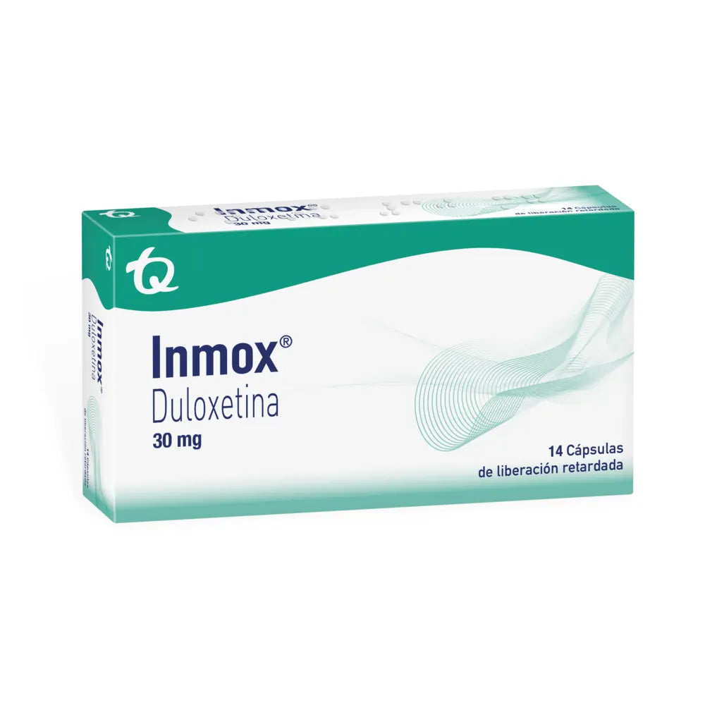 Inmox 30 Mg Caja X 14 Tab (Duloxetina) – Droguerías Multifarma