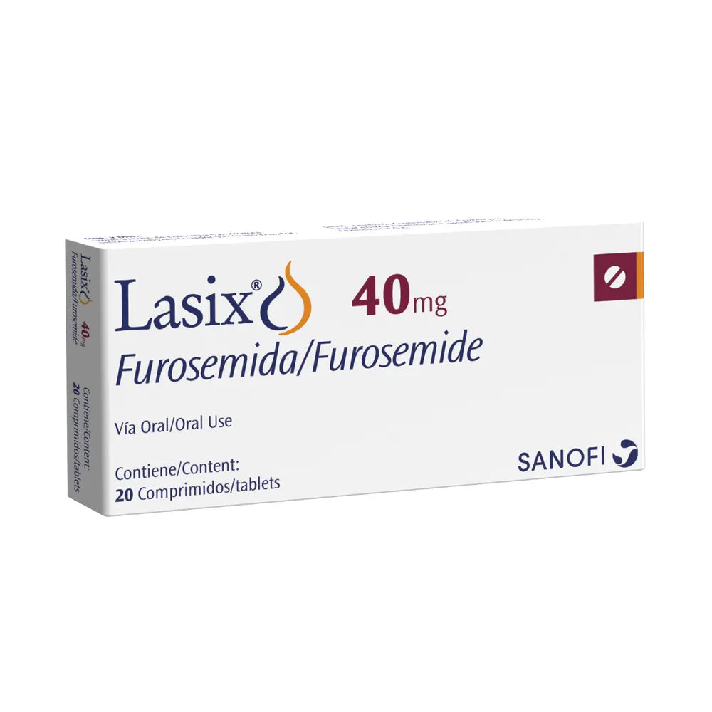 Lasix 40 Mg Caja X 20.00 Tab (Furosemida) – Droguerías Multifarma
