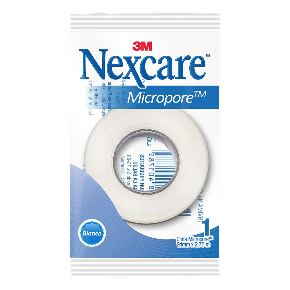Micropore Blanco 24 Mm 3 Mts Bolsa – Droguerías Multifarma