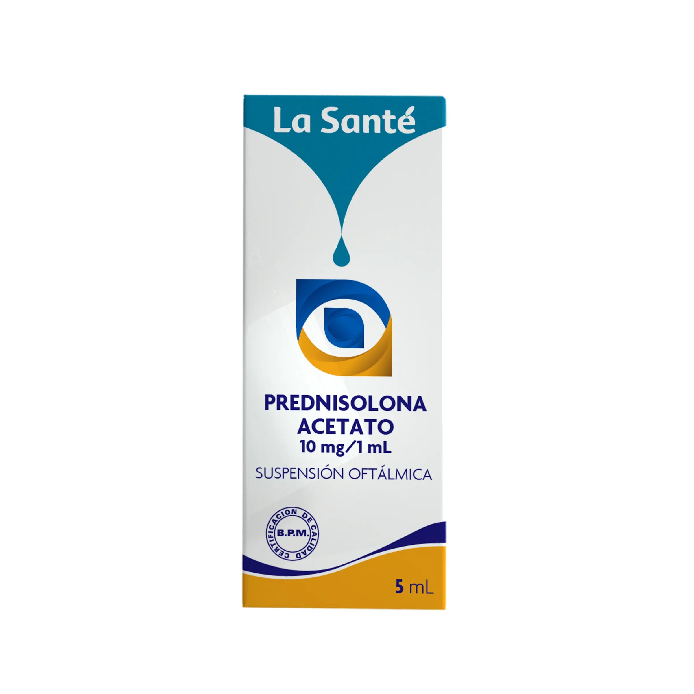 Prednisolona Acetato 10 Mg (La Sante) Frasco X 5 Ml (Prednisolona ...