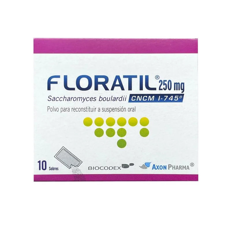 Probiótico Floratil 250 Mg Axon Pharma Caja x 10 Sobres – Droguerías ...
