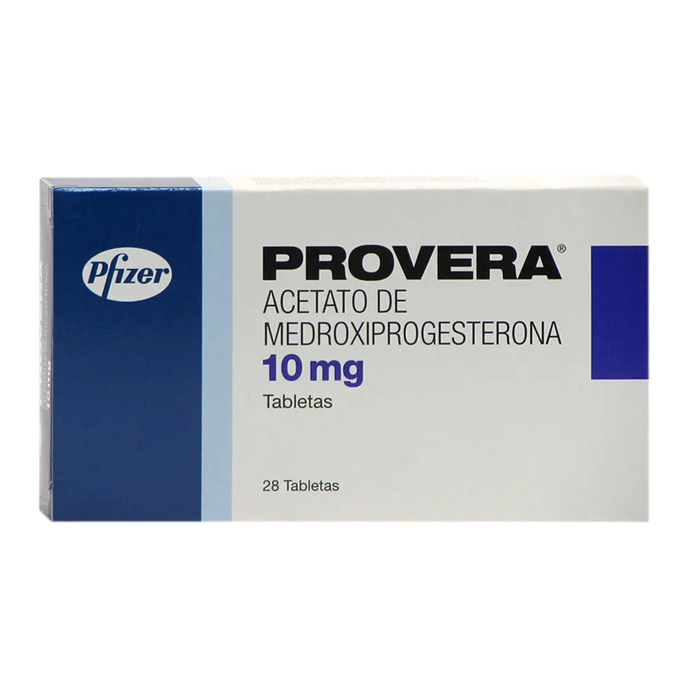 Provera 10 Mg Caja X 28 Tab (Medroxiprogesterona) – Droguerías Multifarma