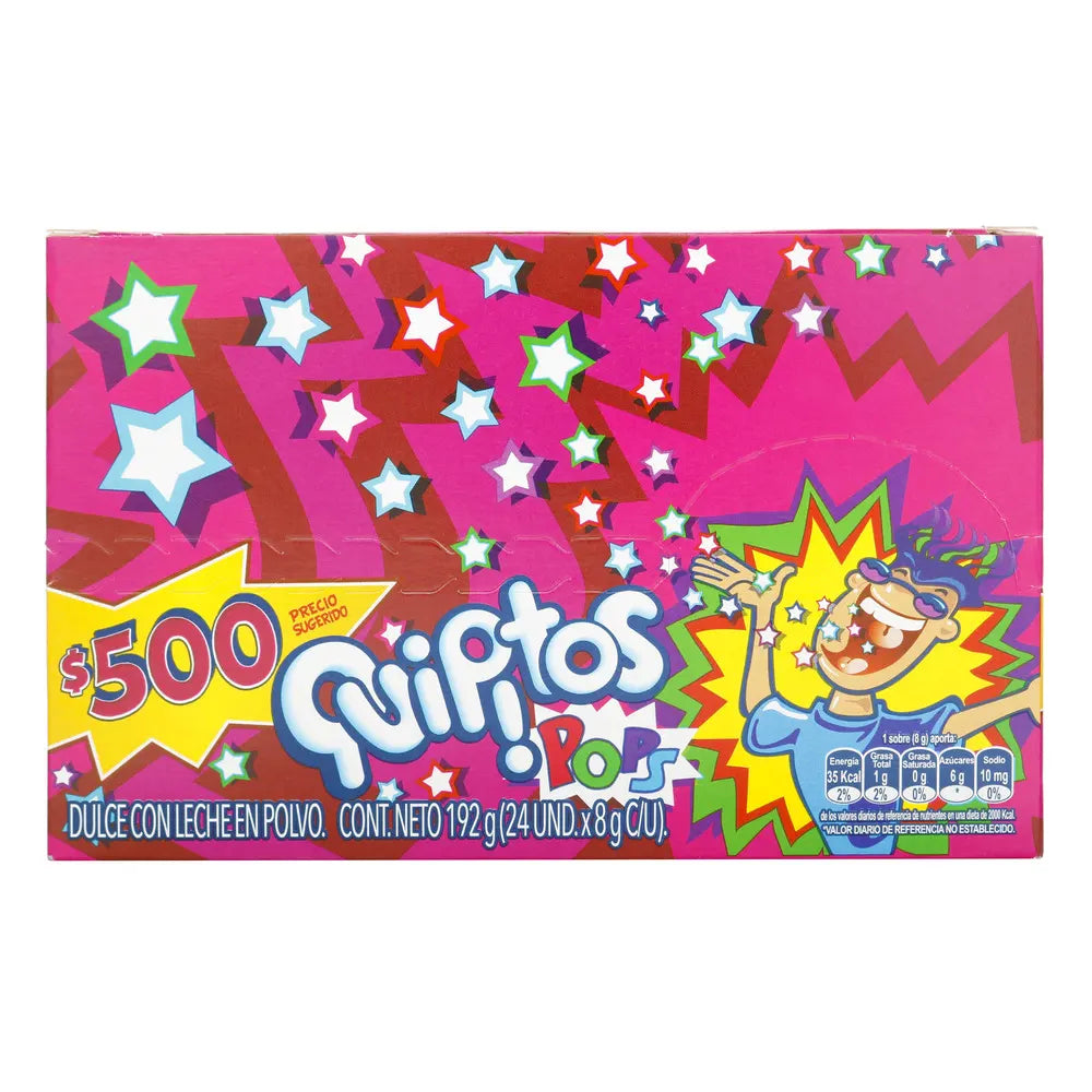 Quipitos Pops 8 Gr 24 Sbs – Droguerías Multifarma