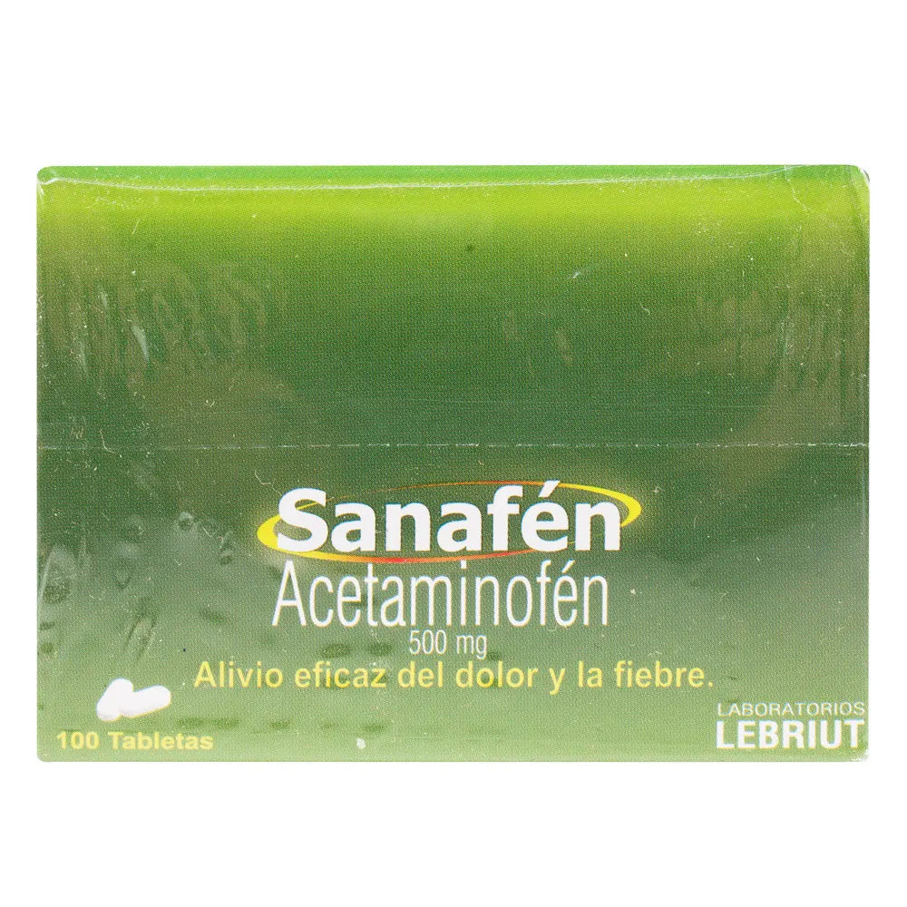 Sobre x 10 Tableta Sanafen 500 Mg (Acetaminofen) – Droguerías Multifarma