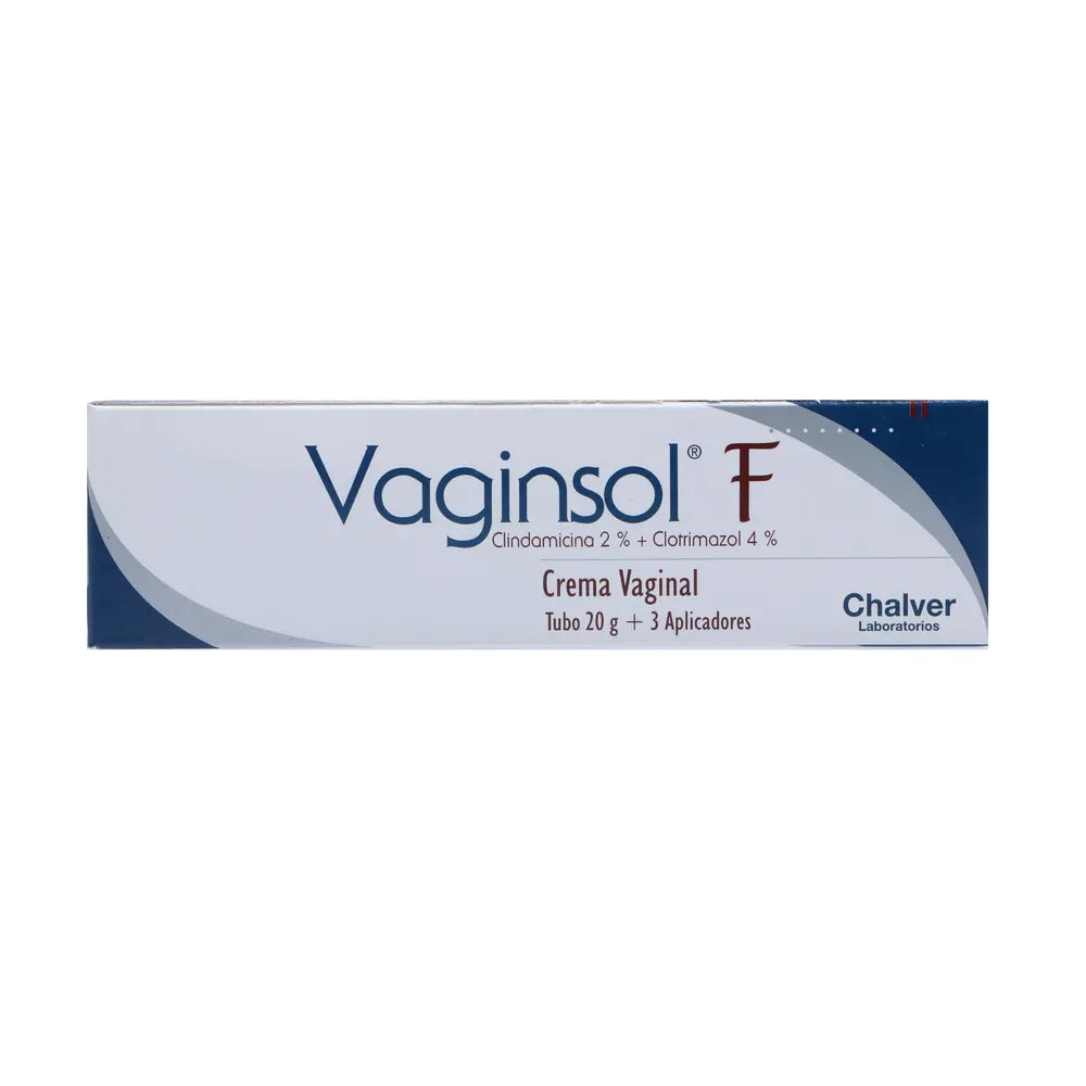 Vaginsol F Crema Vaginal Tubo X 20 Gr +3 Apli Tubo X 1.00 Grs (Clindam ...