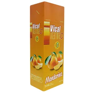 Sobre x 12 Tableta Vical Mandarina (Vitamina C) – Droguerías Multifarma