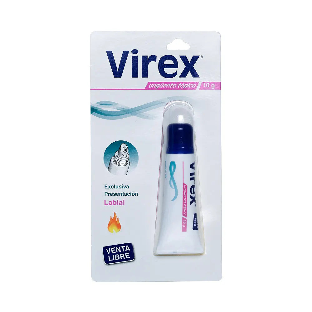 Virex Unguento Labial Tubo X 10 Gr (Aciclovir) – Droguerías Multifarma