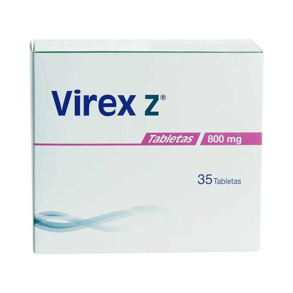 Virex Z 800 Mg Caja X 35 Tab (Aciclovir) – Droguerías Multifarma