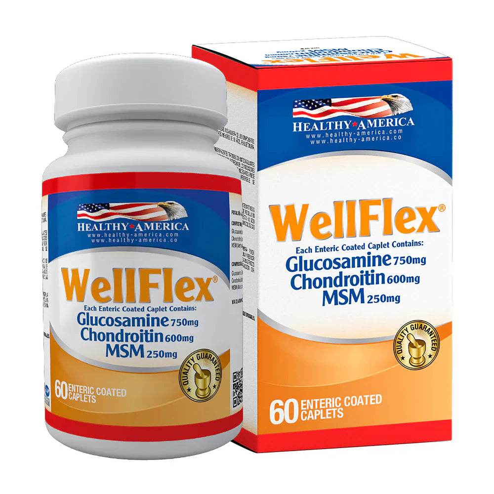 Wellflex Tabl Recubierta Healthy America Frasco X 60 Cap – Droguerías ...