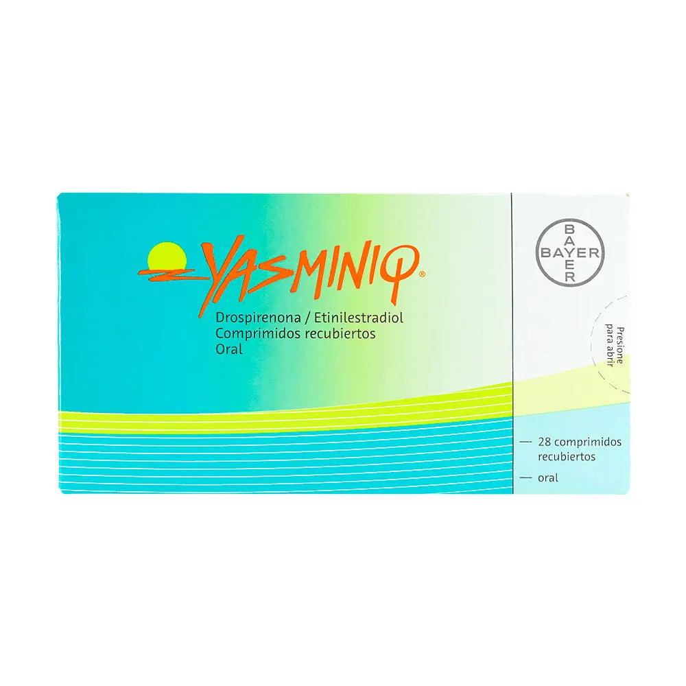 Yasminiq Caja X 28 Tab (Drospirenona - Etinilestradiol) – Droguerías ...