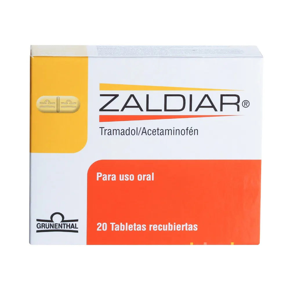 Zaldiar Caja X 20.00 Tab (Acetaminofen - Tramadol) – Droguerías Multifarma
